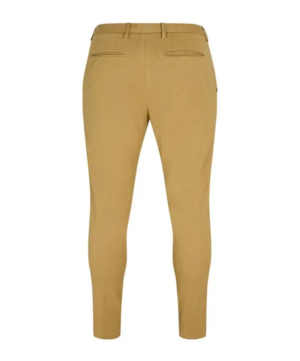 Hugo Boss Buttonzip Waist Twill Chino Trousers