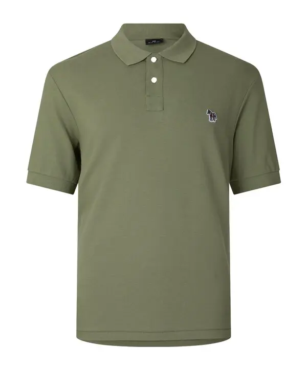 Paul Smith Solid Color Polo Shirt