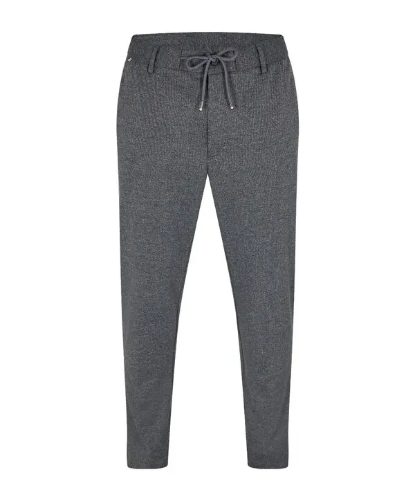 Hugo Boss Drawstring Waist Heathered Knit Trousers