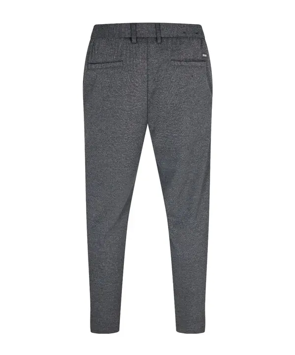 Hugo Boss Drawstring Waist Heathered Knit Trousers