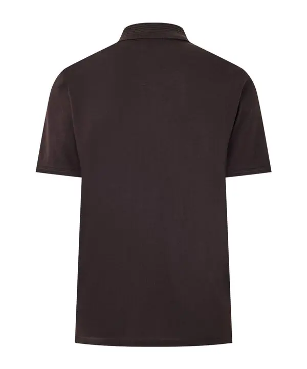 Emporio Armani Solid Color Polo Shirt