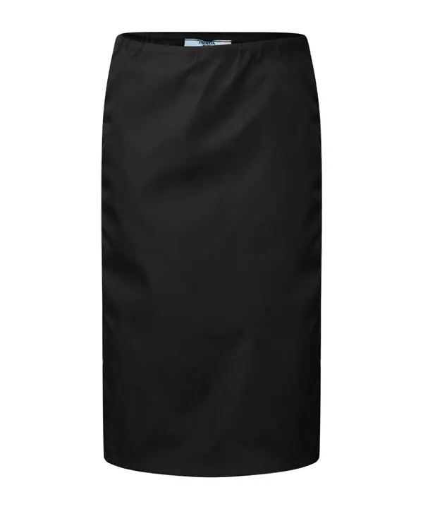 Prada Midlength Wrapstyle Skirt - Black
