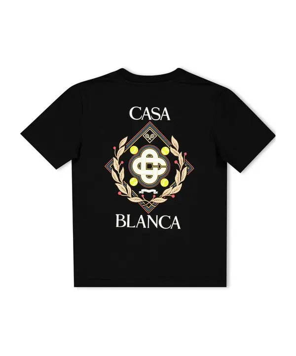 Casablanca Printed T-shirt - Black
