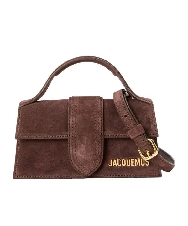 Jacquemus Plain Leather Le Bambino Crossbody Bag - Red