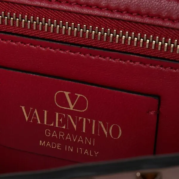 Valentino Garavani Rockstud Quilted Leather Shoulder Bag With Turn Lock