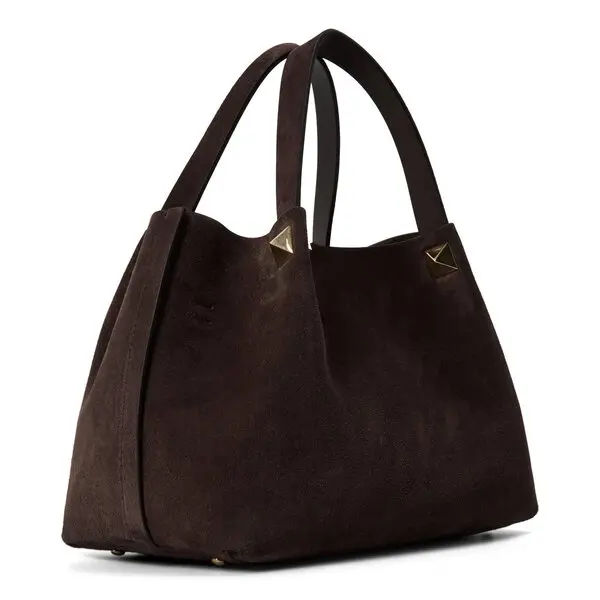 Valentino Garavani Suede Leather Tote Bag