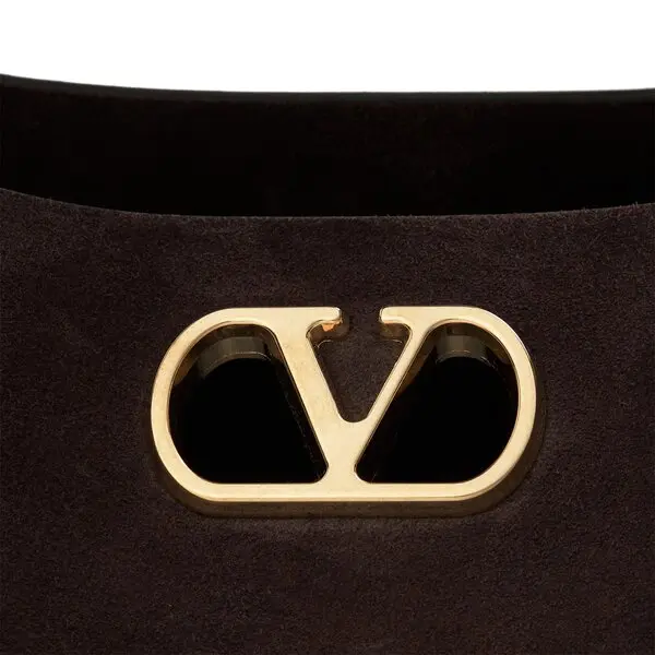 Valentino Garavani Suede Leather Tote Bag