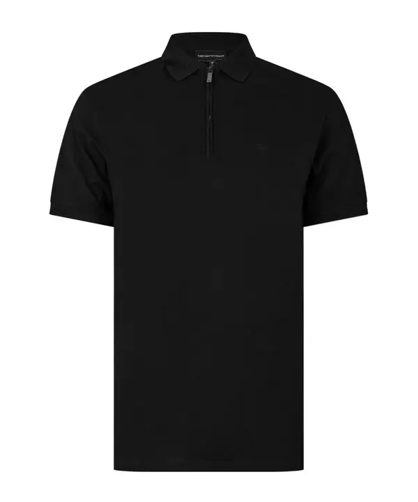 Emporio Armani Solid Color Polo Shirt