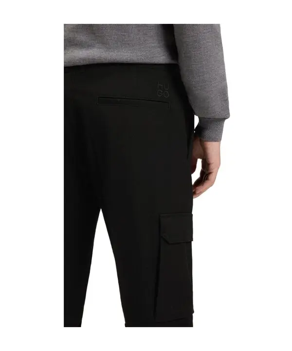 Hugo Boss Cargo Jogger Pants With Buttonzip Waist