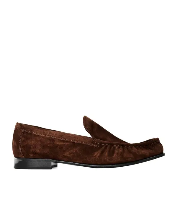 Miu Miu Suede Loafer - Brown