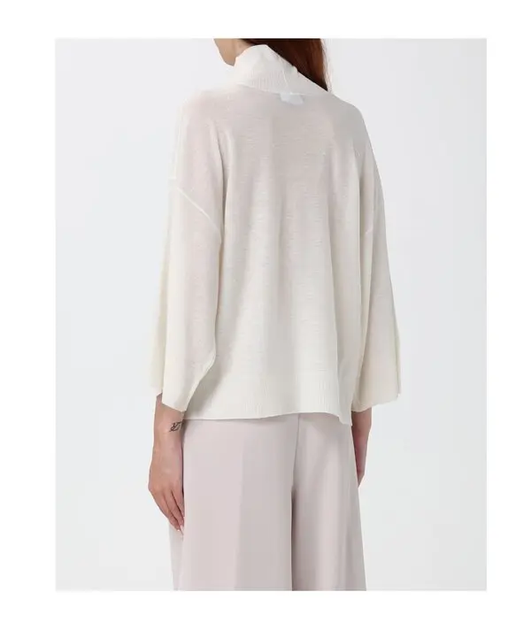 Fabiana Filippi Boxy Turtle Neck Knitted Sweater