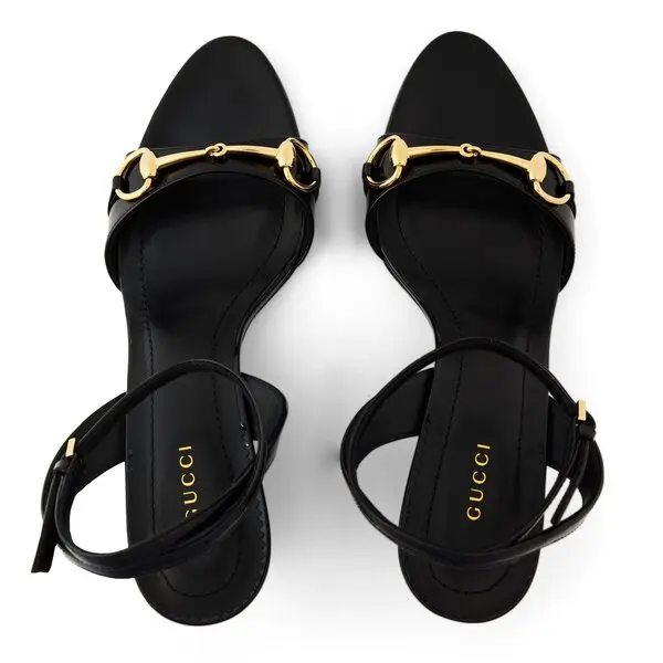 Gucci Opentoe Wedgeheel Sandal