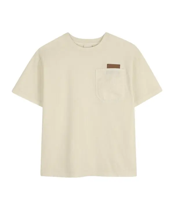 Givenchy Crewneck T-shirt With Patch Pocket - Sand