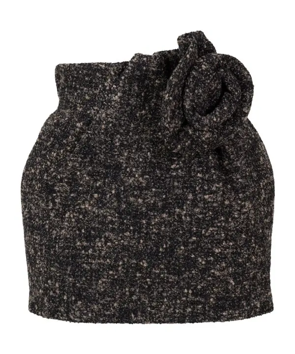 Magda Butrym Mini Skirt With Gathered Waist Detail