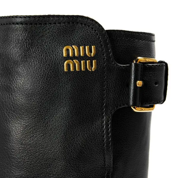 Miu Miu Kneehigh Leather Boot