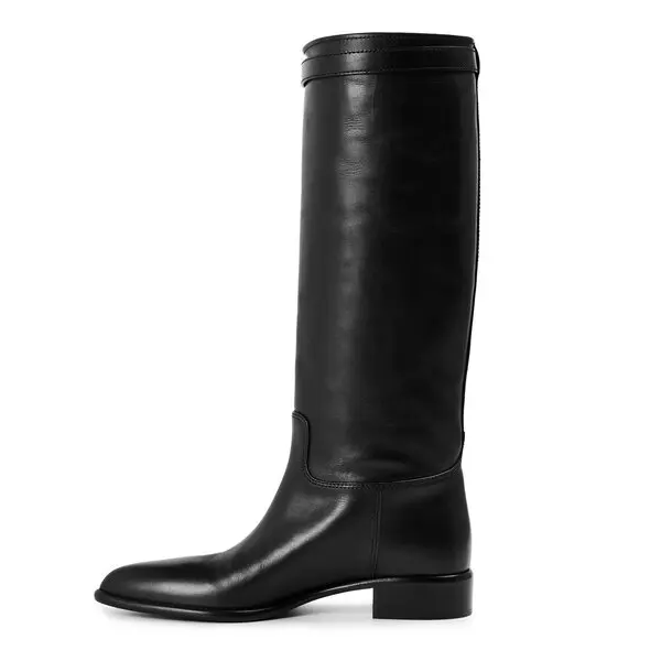 Prada Kneehigh Leather Boot