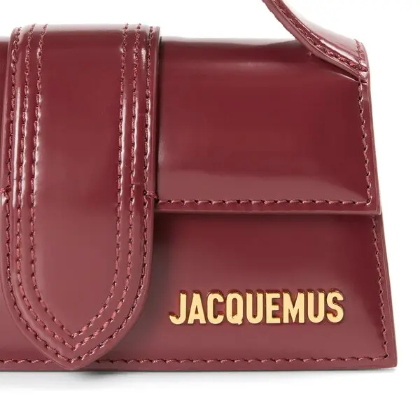 Jacquemus Plain Leather Le Bambino Crossbody Bag