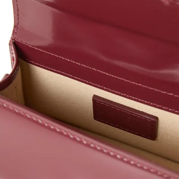 Jacquemus Plain Leather Le Bambino Crossbody Bag