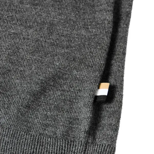 Hugo Boss Minimal Crewneck Longsleeve Knit Top