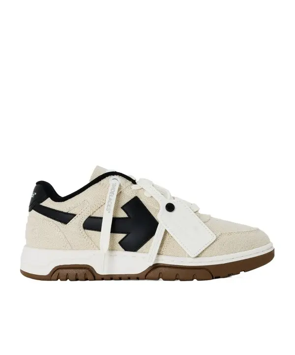 Off-White Fabric Lowtop Sneaker - Black