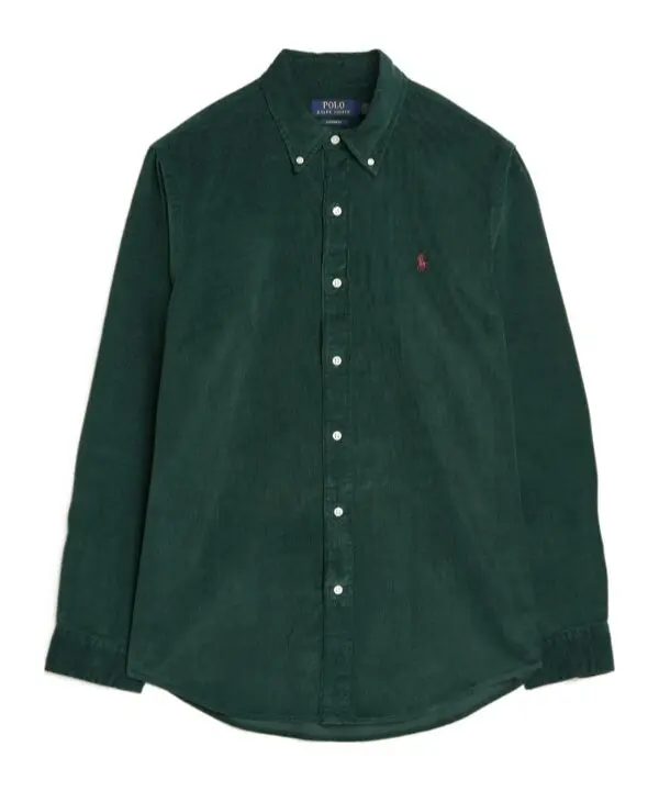 Polo Ralph Lauren Long-sleeved Shirt - Moss Agate