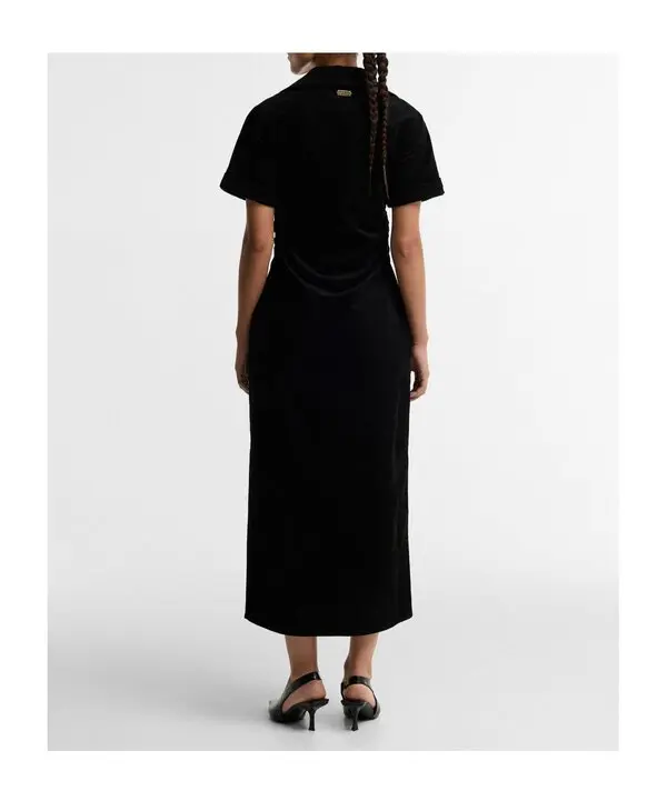 Barbour Collared Midi Dress