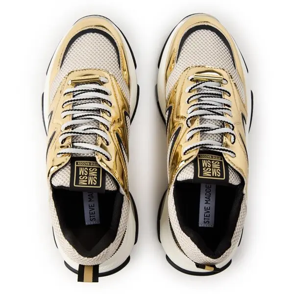 Steve Madden Meshpanel Metallic Chunky Sneaker