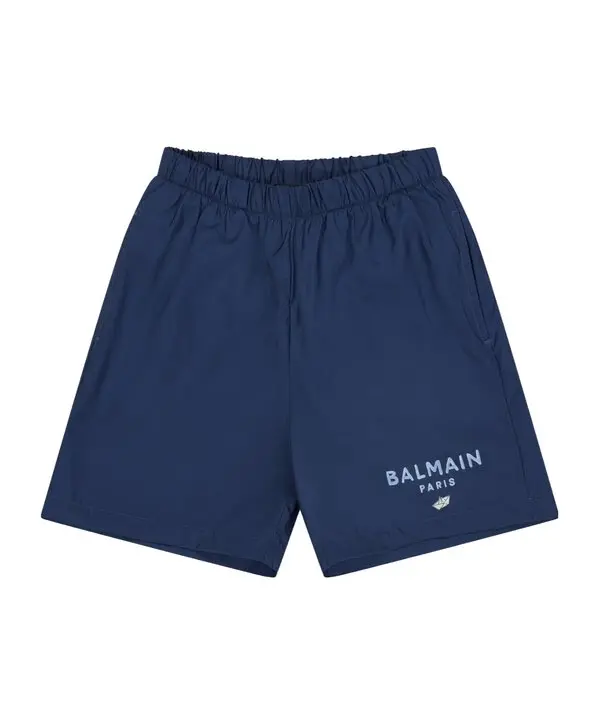 Balmain Elasticwaist Woven Shorts