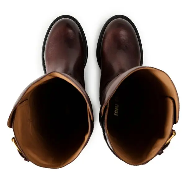Miu Miu Kneehigh Leather Boot
