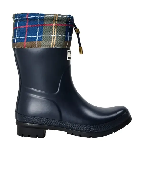Barbour Mowbray Mid Mid-height Waterproof Wellies - Black