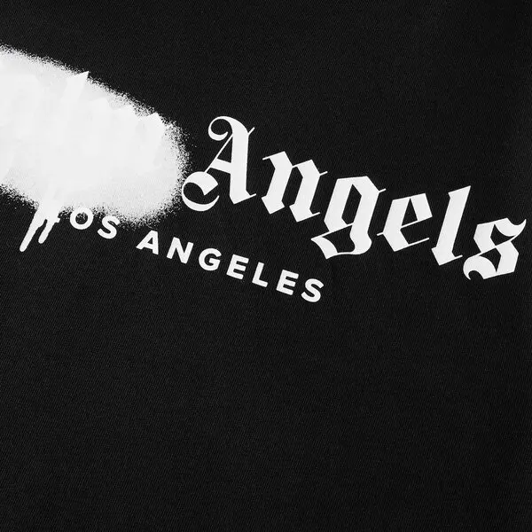 Palm Angels Spray T Cropped Crop Top