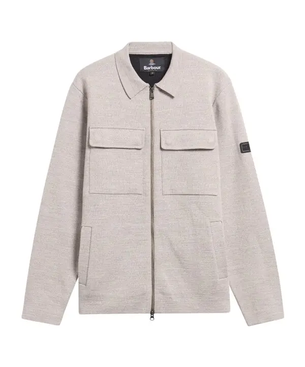 Barbour Collared Zipup Knit Jacket