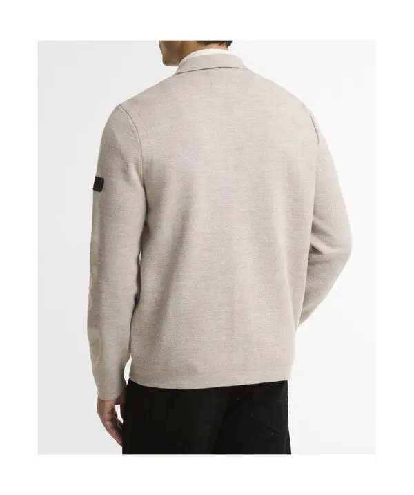 Barbour Collared Zipup Knit Jacket