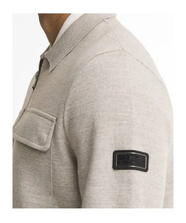 Barbour Collared Zipup Knit Jacket