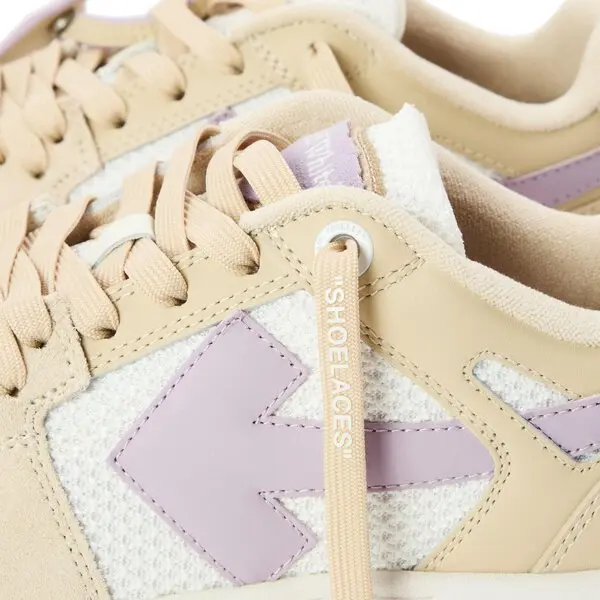 Off-White Meshleather Mixed Lowtop Sneaker