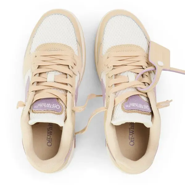 Off-White Meshleather Mixed Lowtop Sneaker