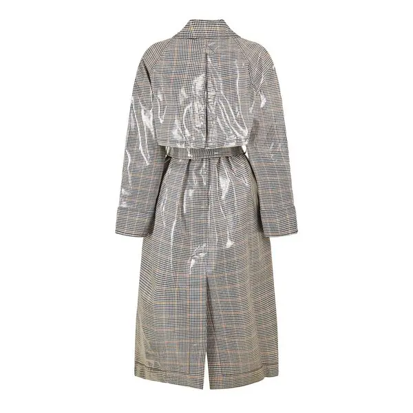 Baum Und Pferdgarten Check Belted Trench Coat