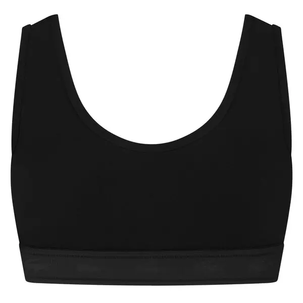 Lacoste Sleeveless Ribbed Crop Top