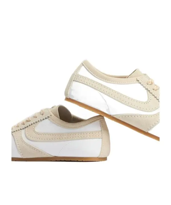 Dries Van Noten Lace Up Casual Sneakers - Nude
