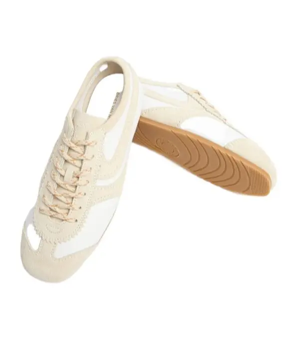 Dries Van Noten Lace Up Casual Sneakers - Nude