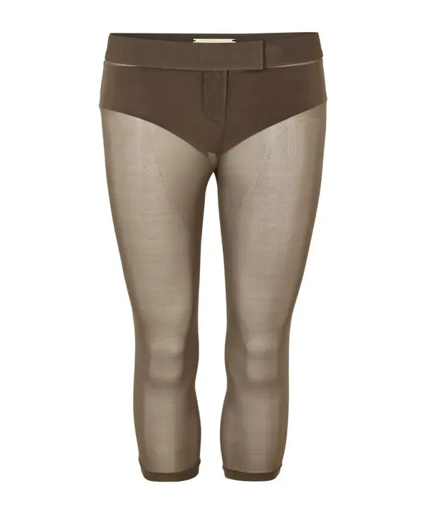Magda Butrym Solid Color Stretch Leggings