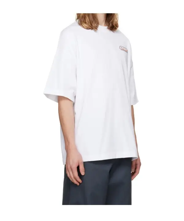 Casablanca Small Logo Print Oversized Tshirt