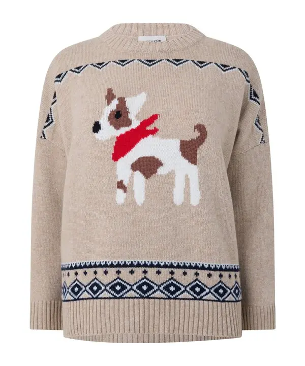 Max Mara Crewneck Knit Sweater - Nude