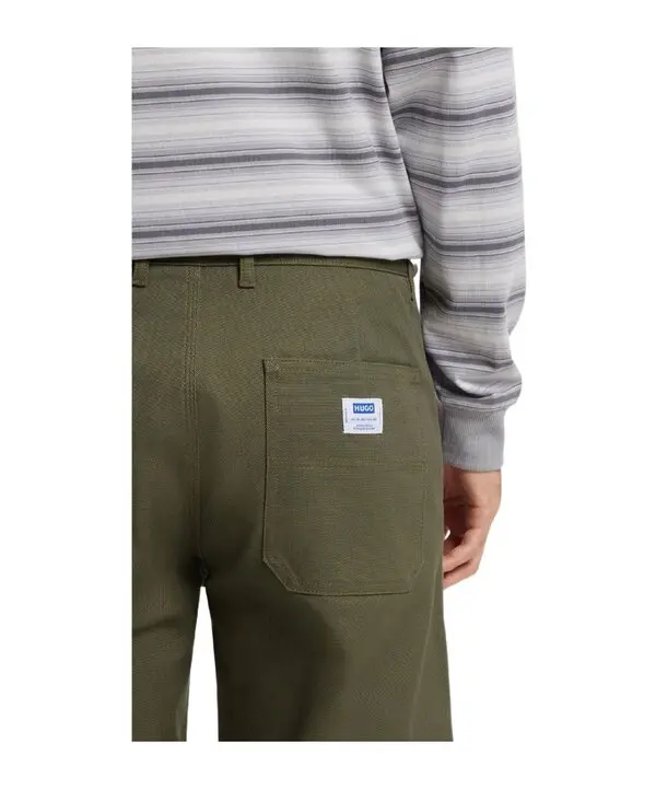 Hugo Boss Solid Color Casual Pants
