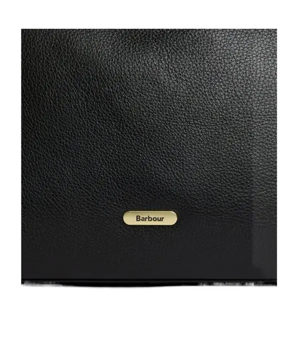 Barbour Solid Color Handbag