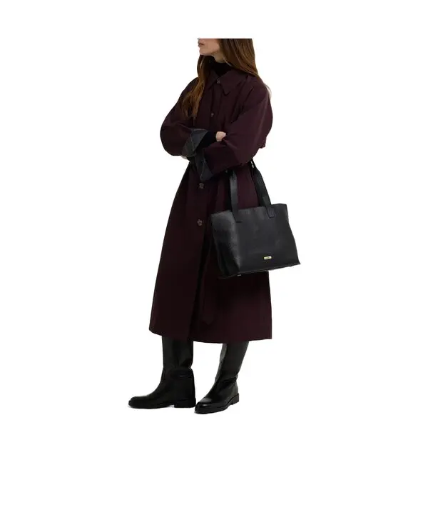 Barbour Solid Color Handbag