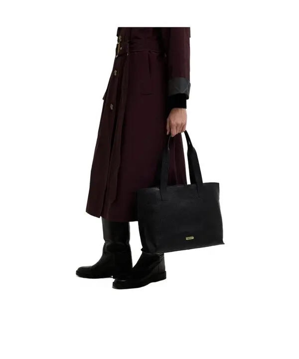 Barbour Solid Color Handbag