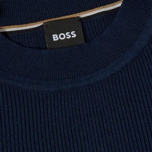 Hugo Boss Relaxed Crewneck Raglansleeve Knit Top