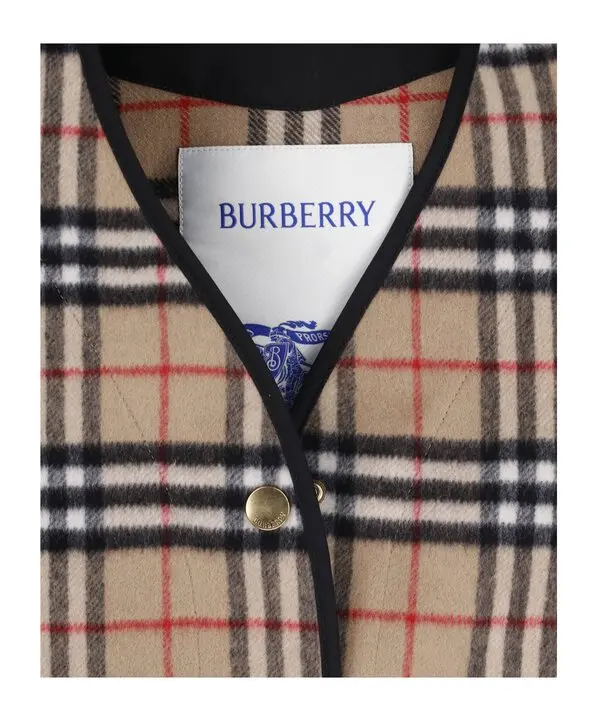 Burberry Plaid Vest