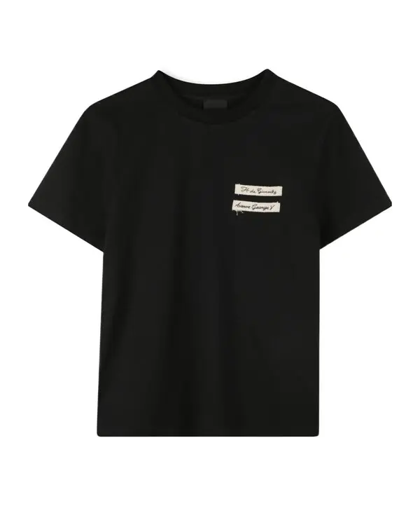 Givenchy Embroidered T-shirt - Black